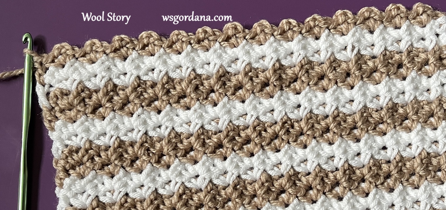 445 - Easy Crochet Pattern for Beginners – Only one row - Wool Story by ...