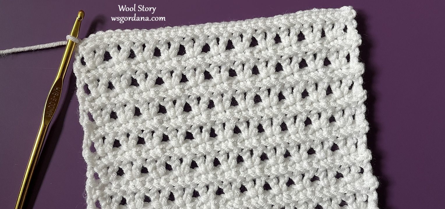 447 - Beautiful Crochet Pattern - Two rows only repeating - Useful ...